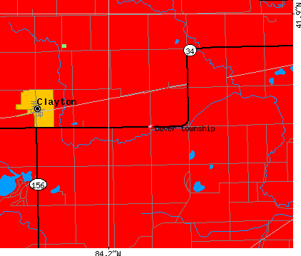 Dover township, Lenawee County, Michigan (MI) Detailed Profile