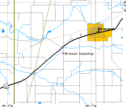 Bronson township, Branch County, Michigan (MI) Detailed Profile