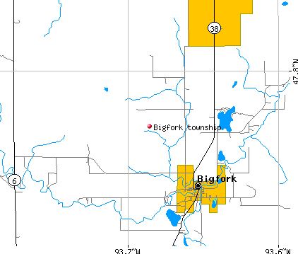 Bigfork township, Itasca County, Minnesota (MN) Detailed Profile