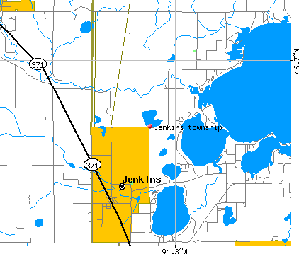 Jenkins township, Crow Wing County, Minnesota (MN) Detailed Profile
