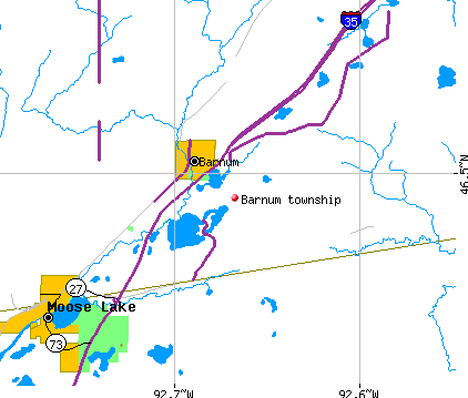 Barnum township, Carlton County, Minnesota (MN) Detailed Profile
