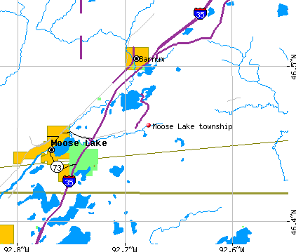 Moose Lake township, Carlton County, Minnesota (MN) Detailed Profile