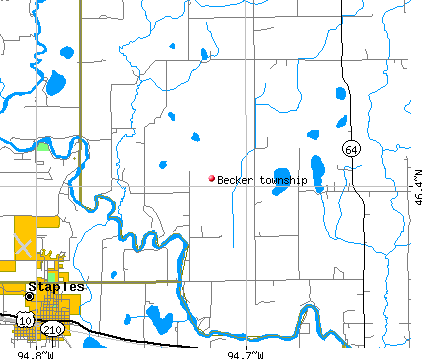 Becker township, Cass County, Minnesota (MN) Detailed Profile