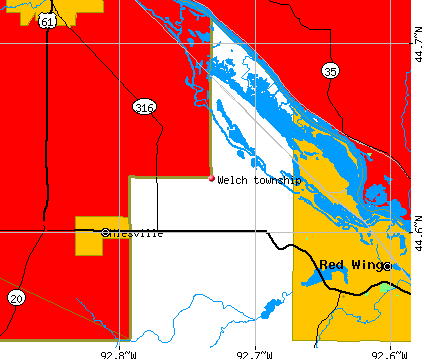 Welch township, Goodhue County, Minnesota (MN) Detailed Profile