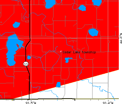 Cedar Lake township, Scott County, Minnesota (MN) Detailed Profile