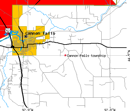 Cannon Falls township, Goodhue County, Minnesota (MN) Detailed Profile